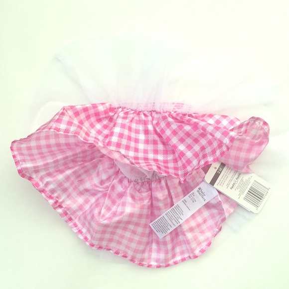 Baby Starters | Bottoms | Nwt Super Cute Checkered Tutu Pink Whitesz 3m ...